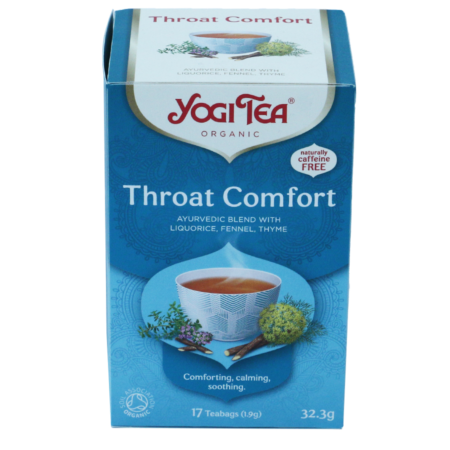 Чай за гърло, 17 пак. Yogi Tea - Био Магазин КООП
