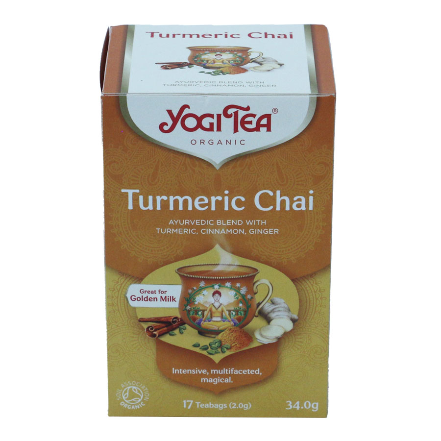 Чай куркума, 17 пак. Yogi Tea - Био Магазин КООП